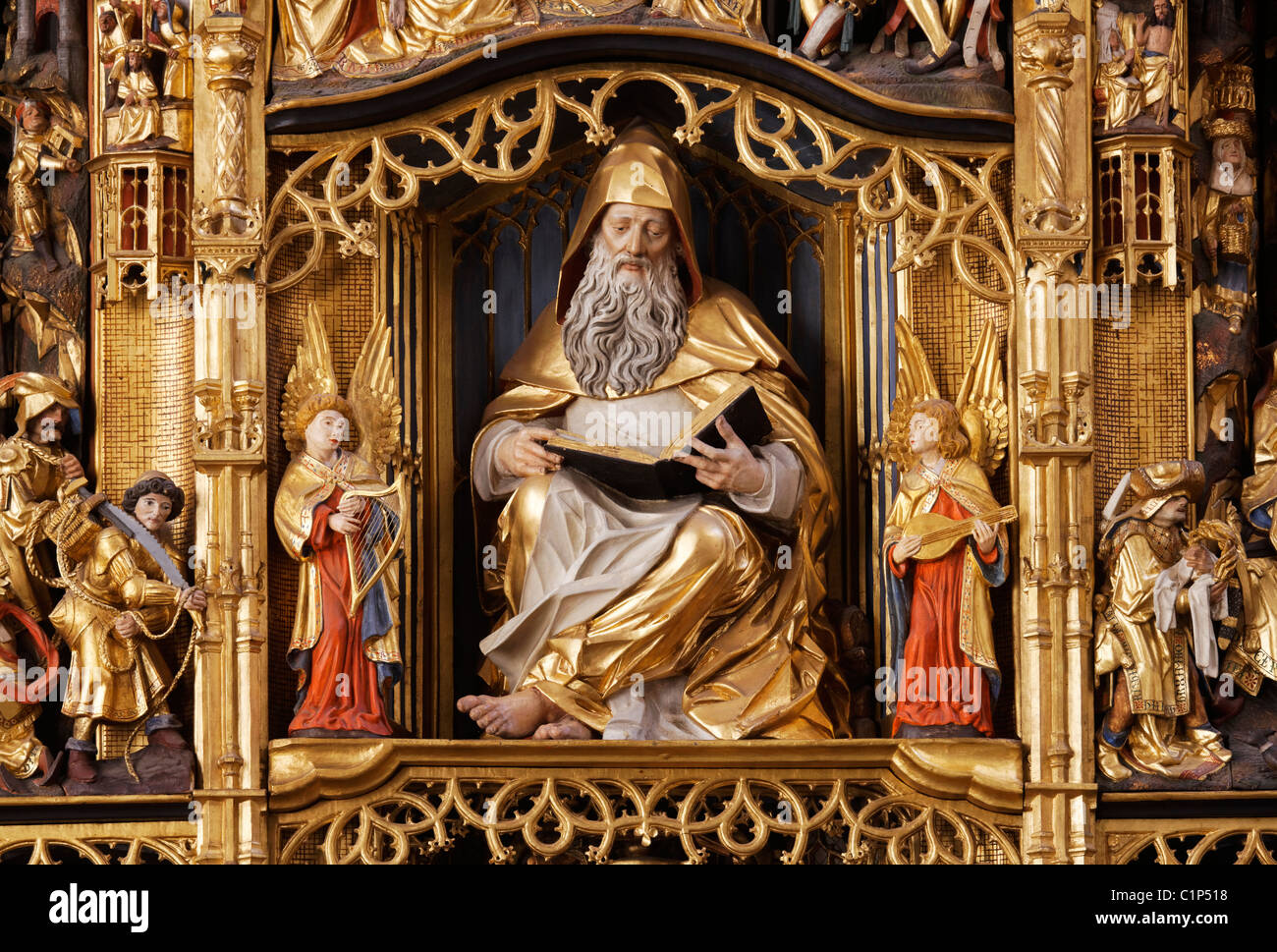 Münstermaifeld, Stiftskirche St. Martin und St. Severus Stock Photo - Alamy