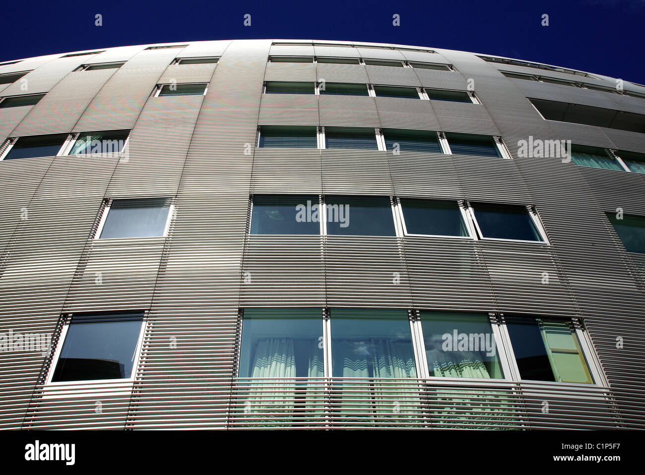 United Kingdom, London, Battersea District, Albion Riverside building ...