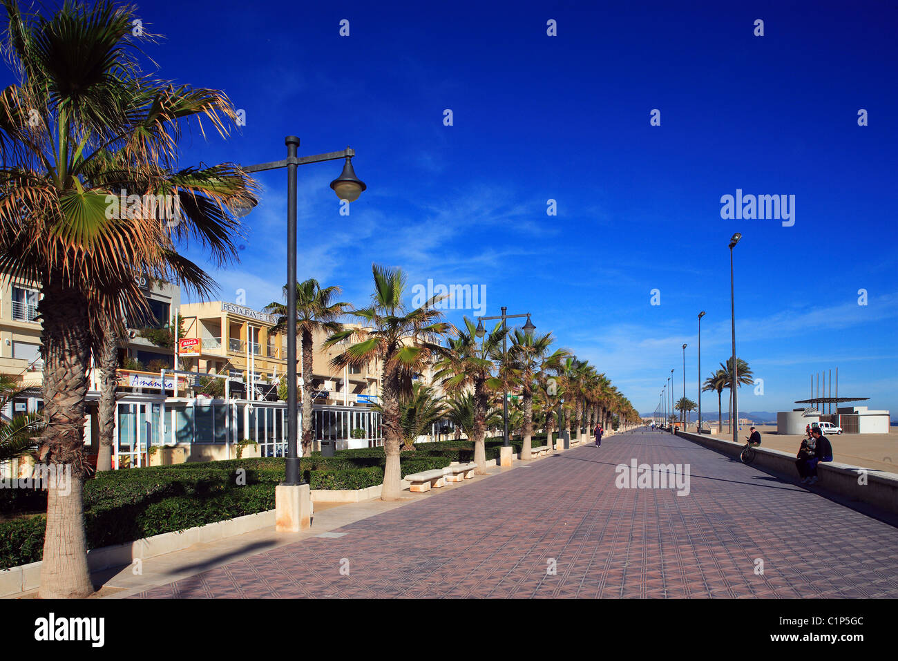 Valencia street view hi-res stock photography and images - Alamy