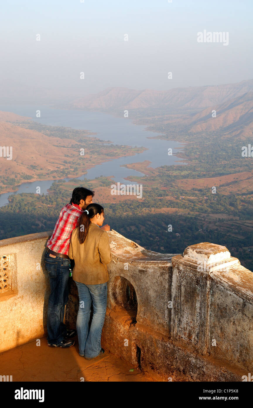 India, Maharashtra state, climatic station of Mahabaleshwar (1372 m ...