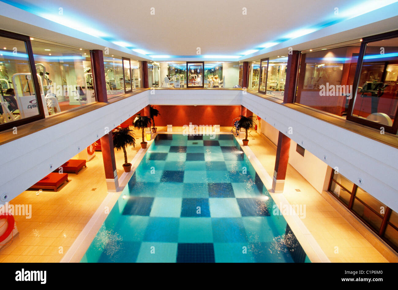 Belgium, Brussels, Conrad Hotel, 5 star hotel, swimming-pool Stock ...