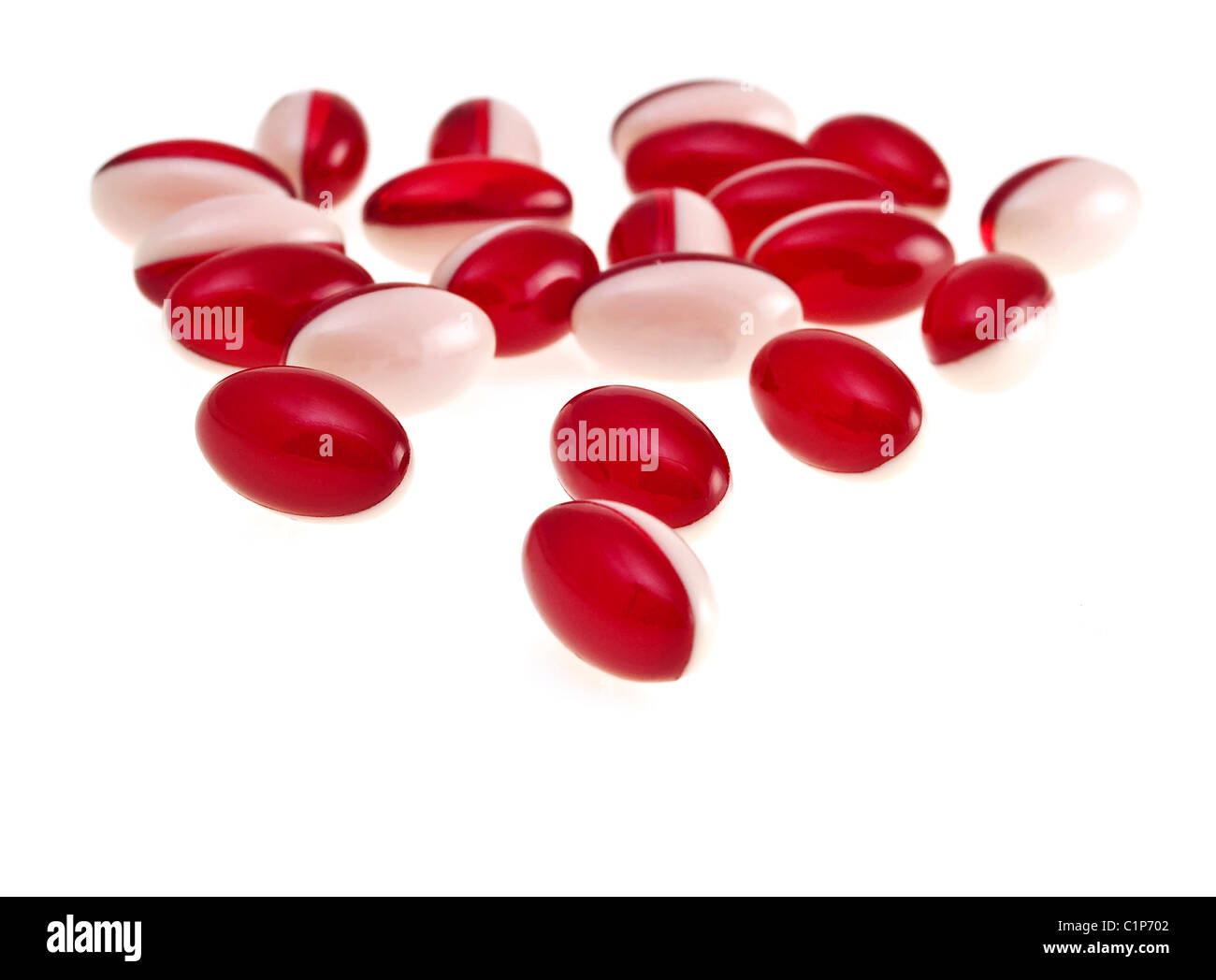 Medication caplets Cut Out Stock Images & Pictures - Alamy
