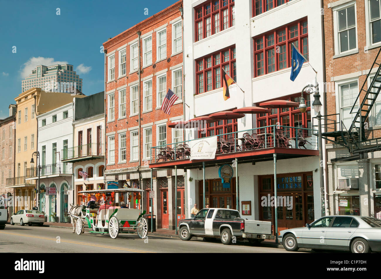 New orleans french quarter carriage hi-res stock photography and images ...