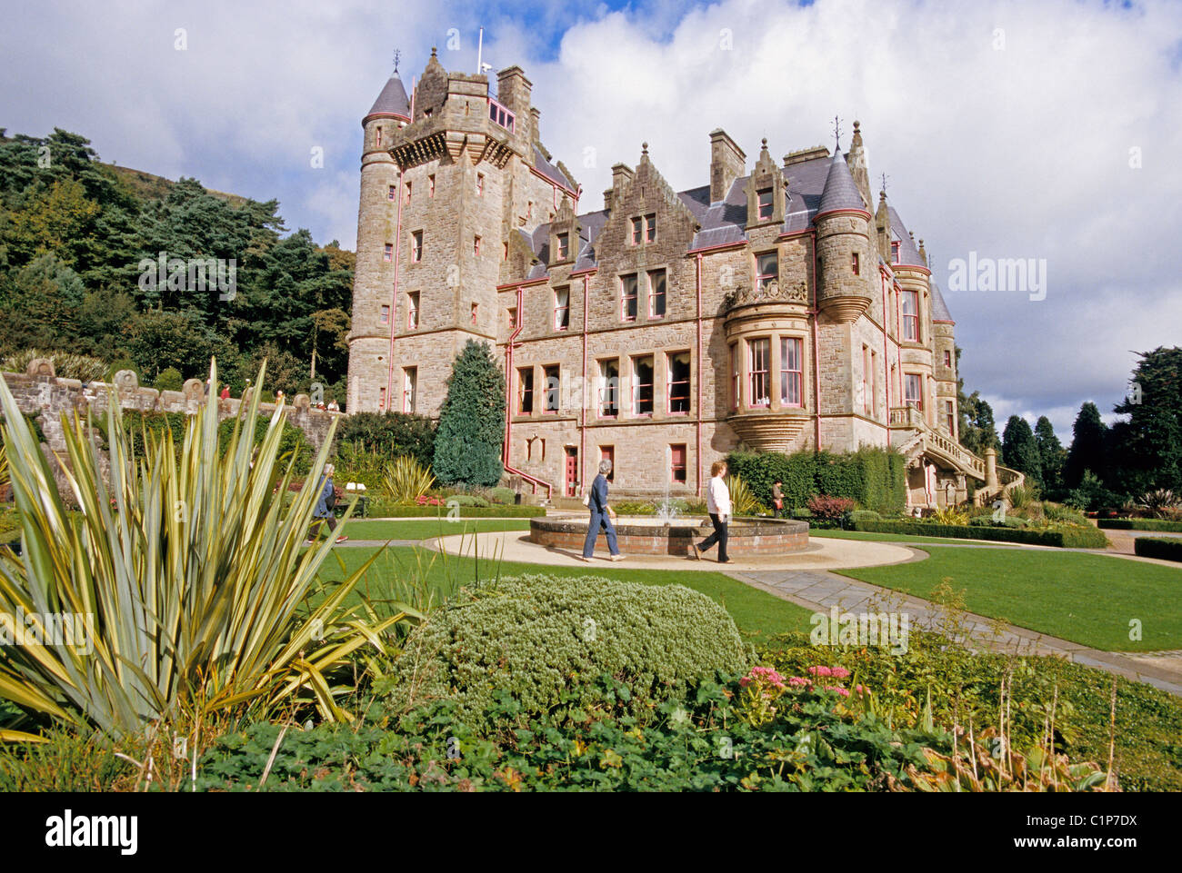 United Kingdom, Northern Ireland, Ulster, Belfast, Belfast castle Stock ...