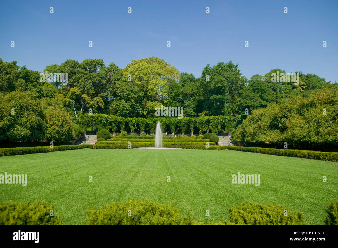 Conservatory Garden, Central Park Stock Photo - Alamy