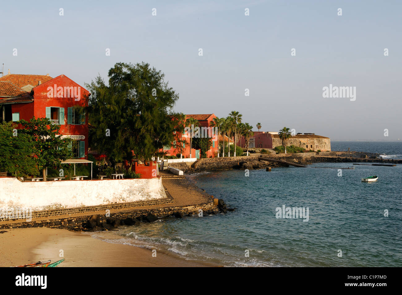 Senegal, Ile de Goree listed as World Heritage by UNESCO Stock Photo ...