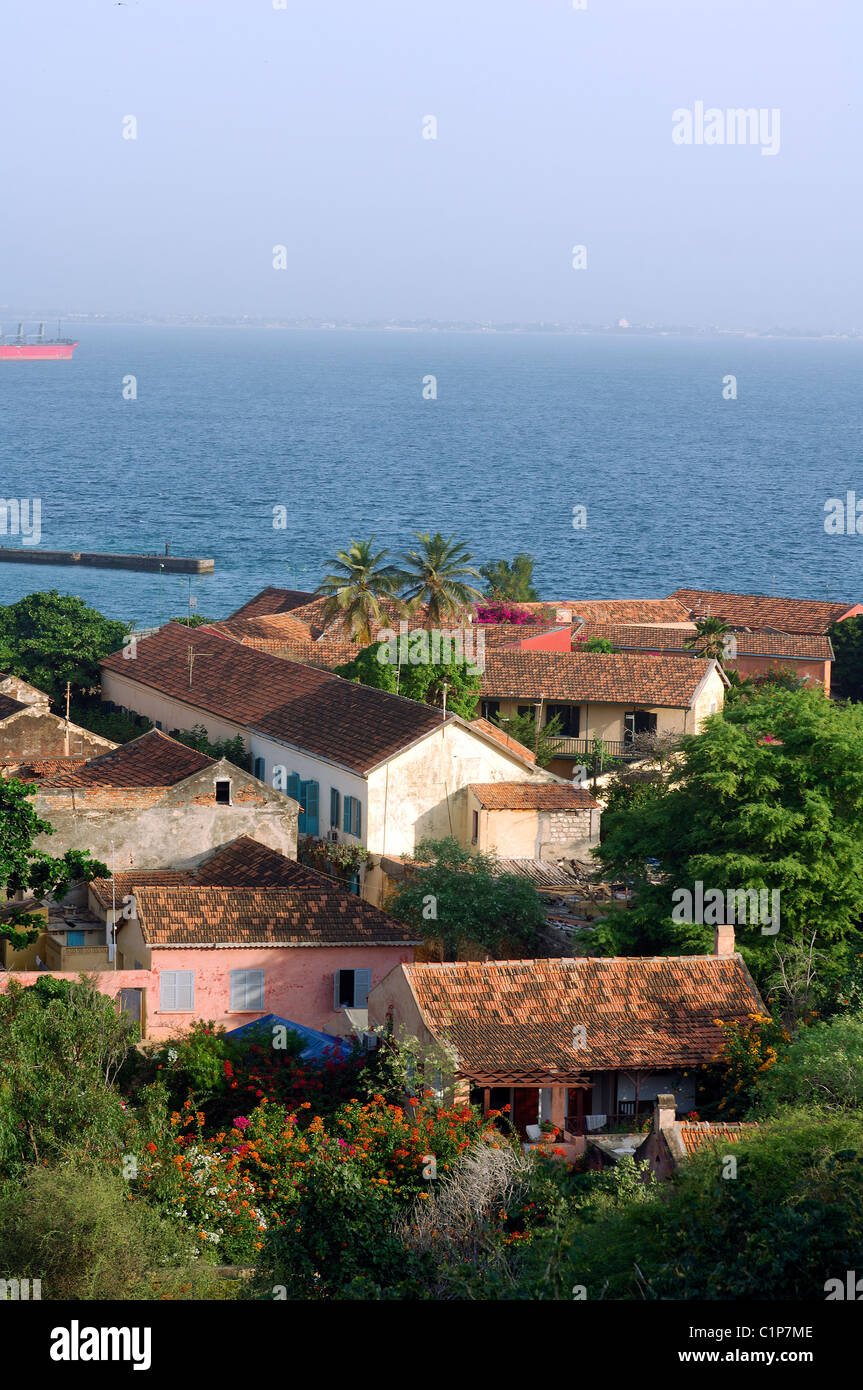Senegal, Ile de Goree listed as World Heritage by UNESCO Stock Photo ...