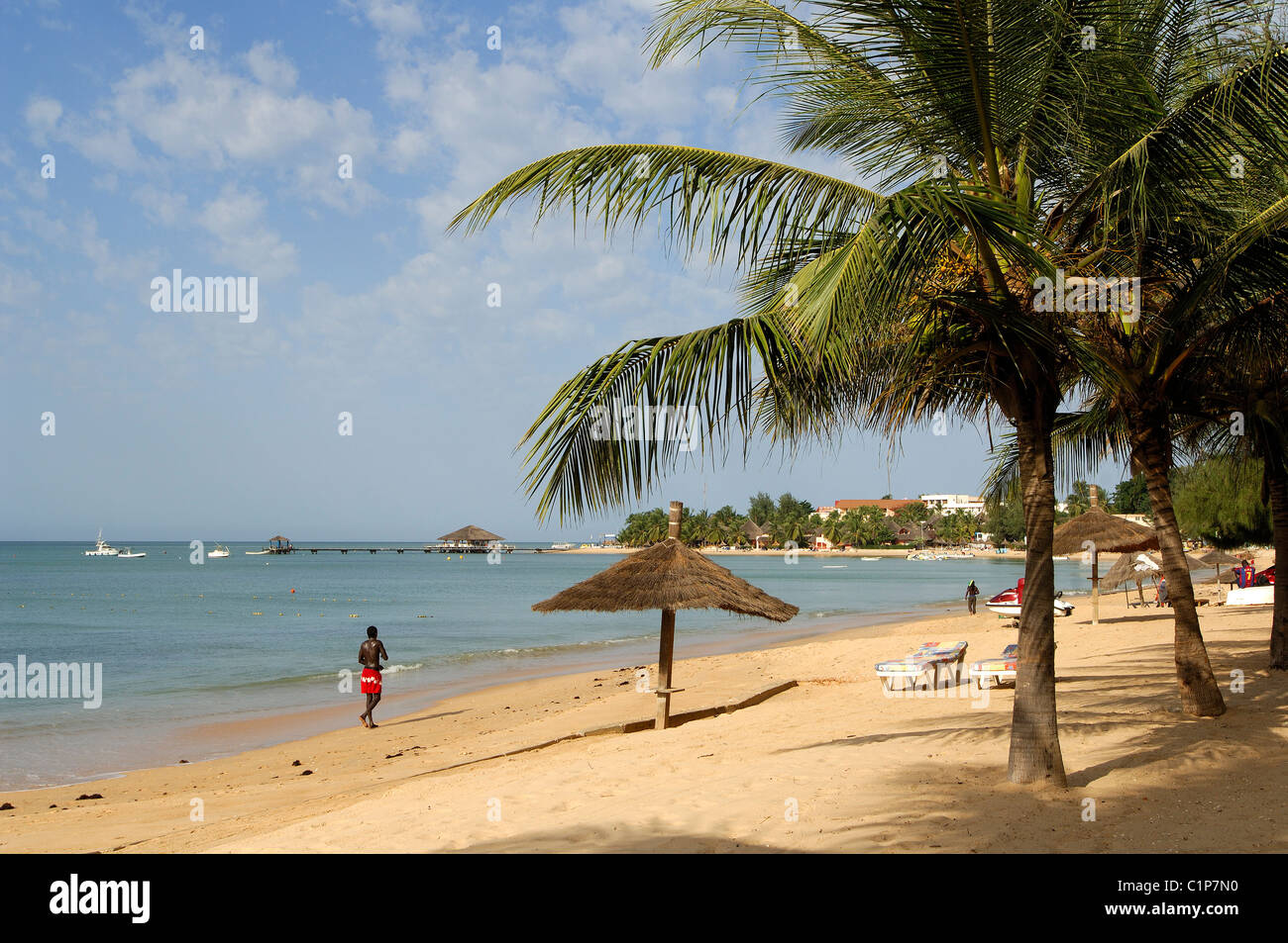Senegal, Thies Region, Petite Cote, Saly Beach Stock Photo - Alamy