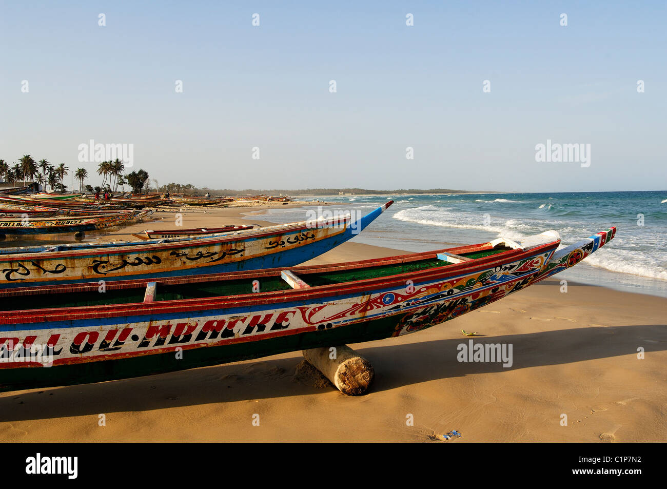 Senegal, Thies Region, Kayar, fishing harbour Stock Photo - Alamy