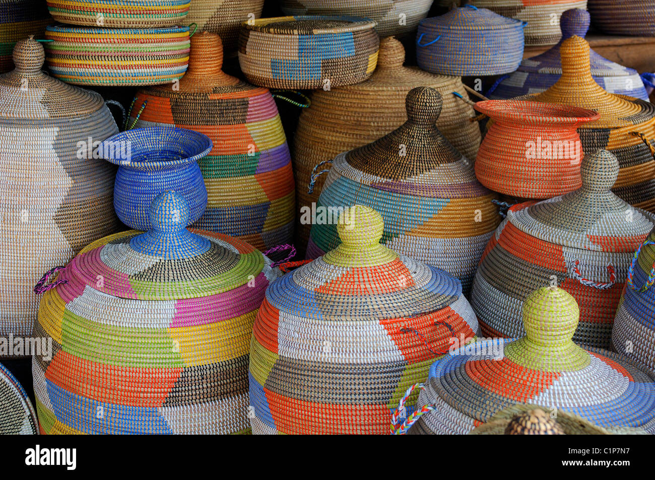 Senegal thies basket hi-res stock photography and images - Alamy