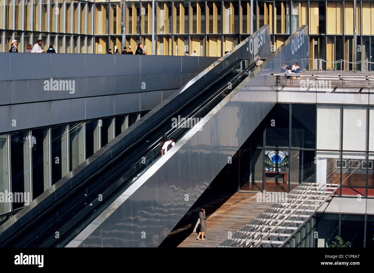 France, Paris, National Library of France by the architect Dominique ...