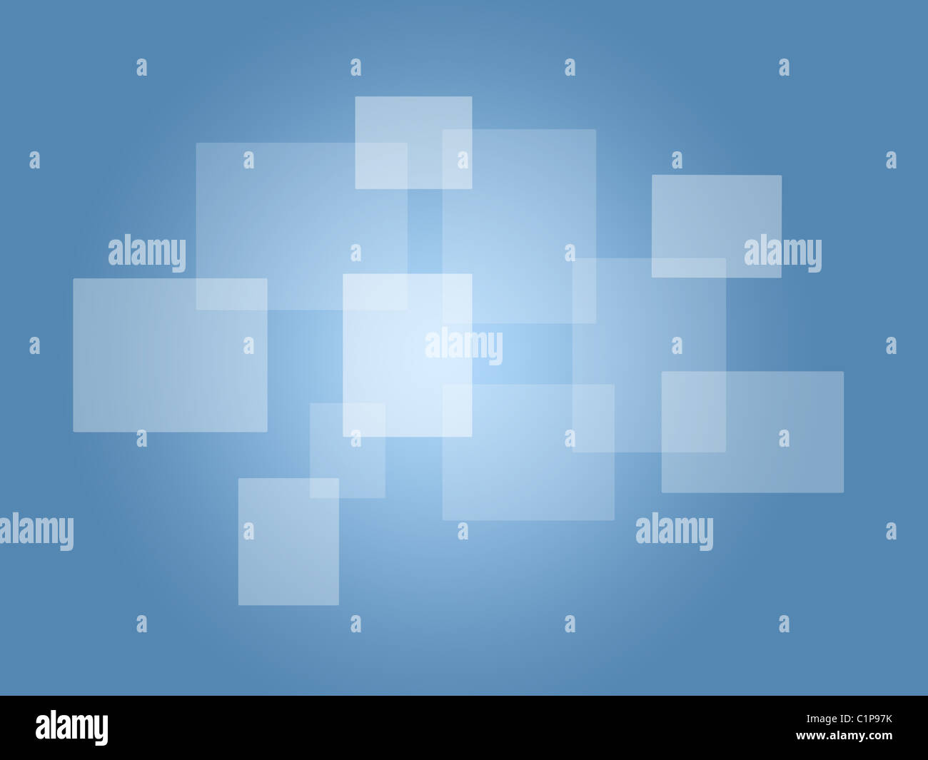 A modern touch screen on a blue background Stock Photo - Alamy