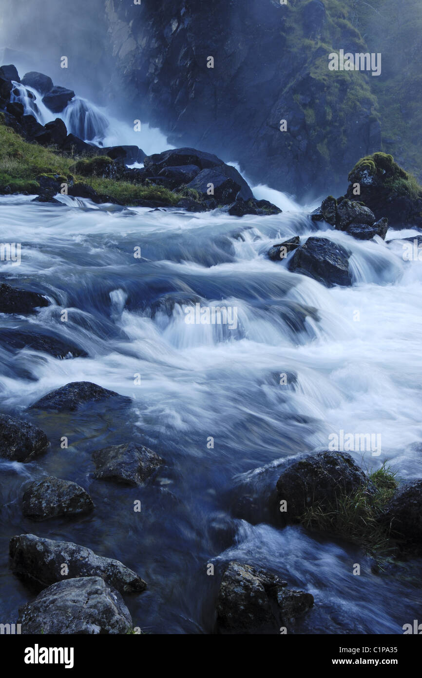 Latefoss waterfalls hi-res stock photography and images - Alamy