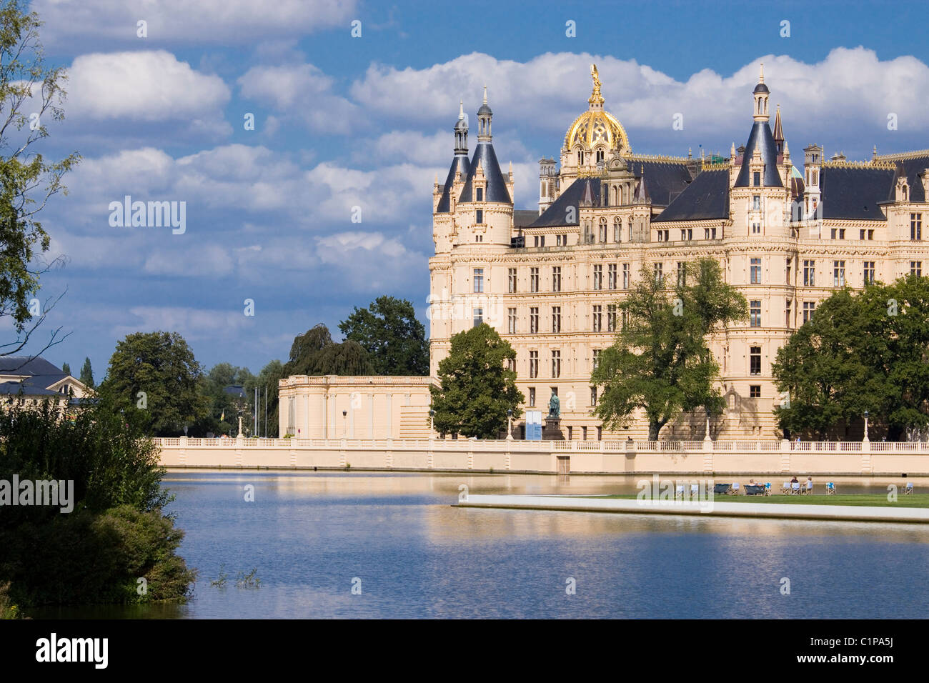 Germany, Schwerin, Schweriner Schloss (Schwerin Castle Stock Photo - Alamy
