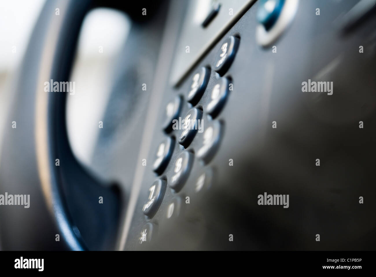 Close-up of telephone Stock Photo - Alamy