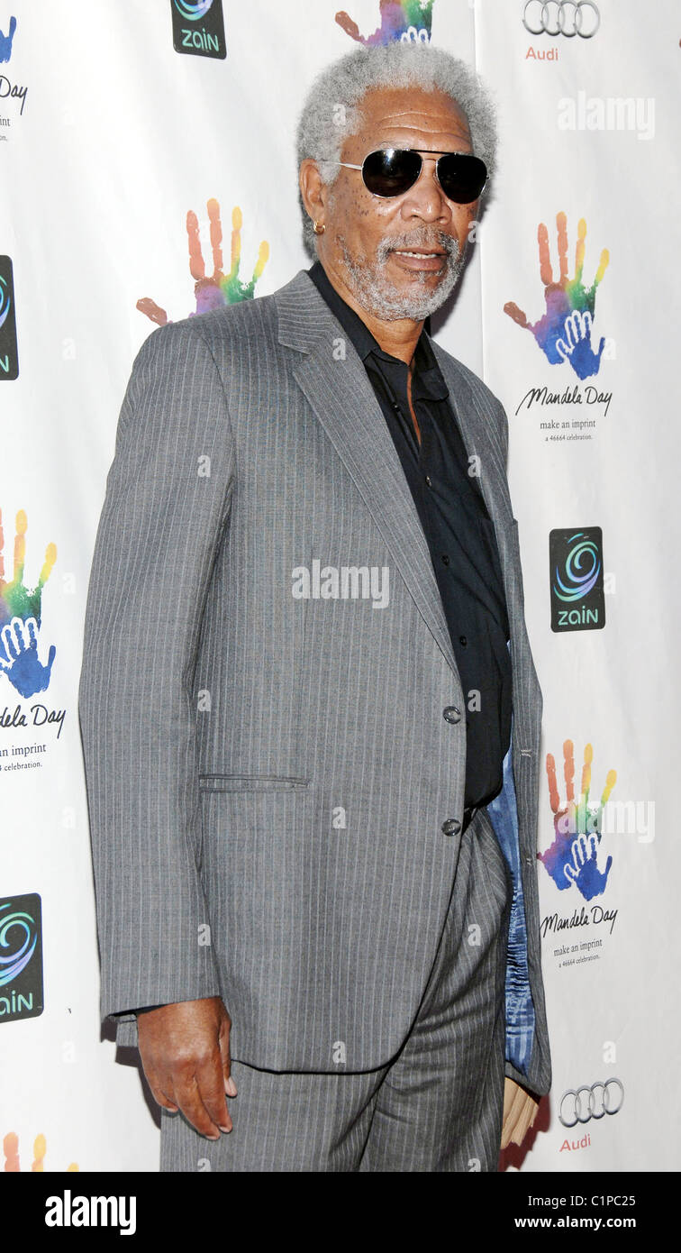 Morgan Freeman Mandela Day: A 46664 Celebration Concert at Radio City ...