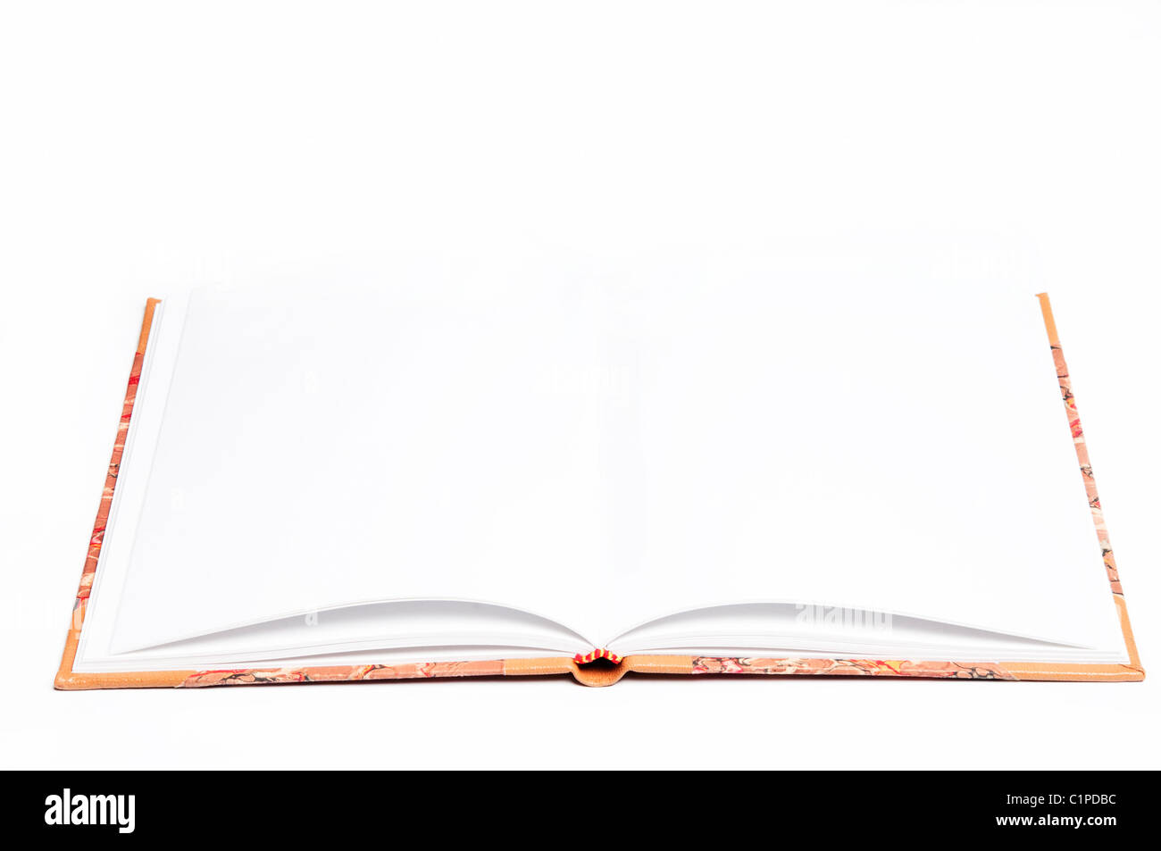 open blank book Stock Photo - Alamy