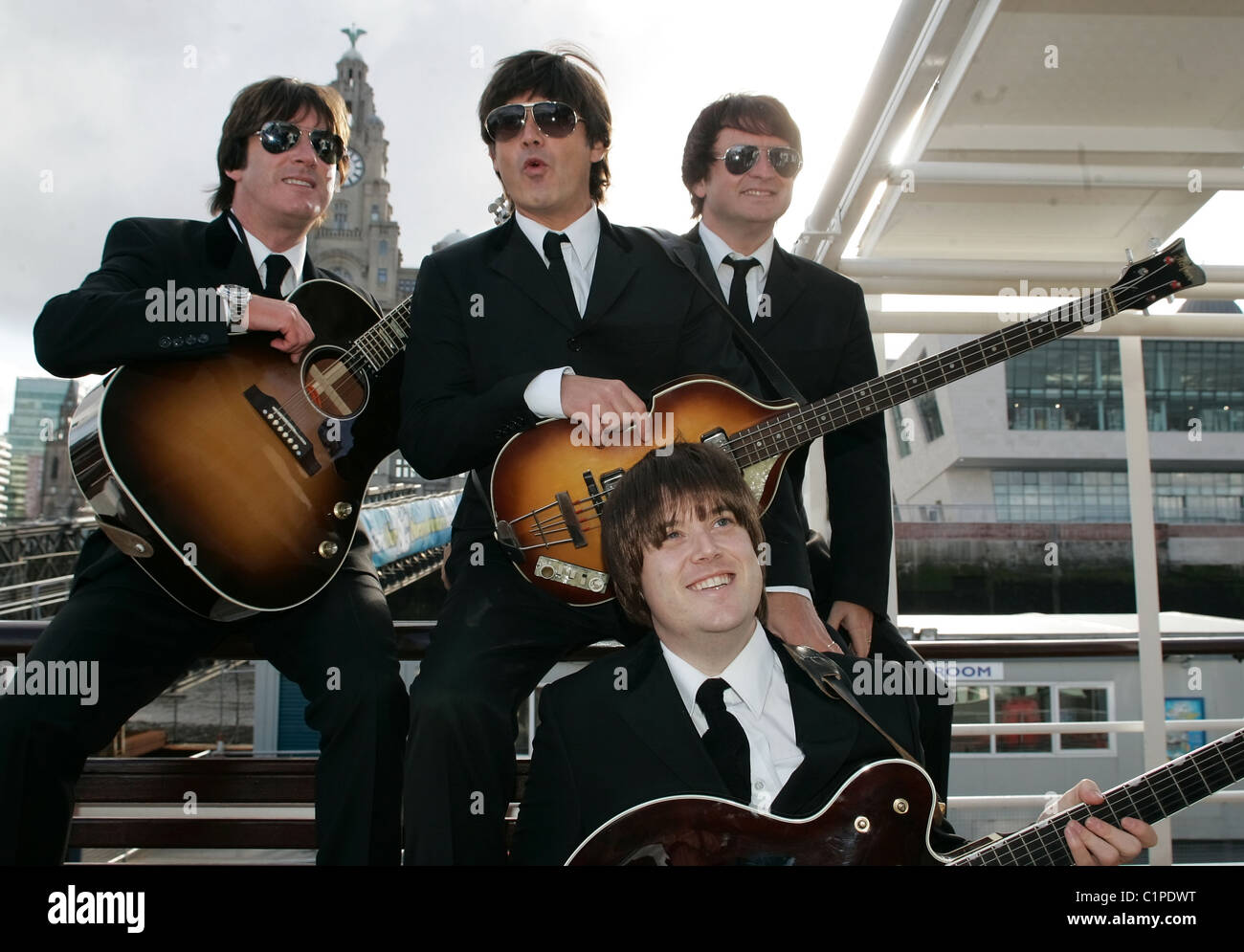 Backbeat Beatles The Backbeat Beatles perform on a Mersey ferry as part ...