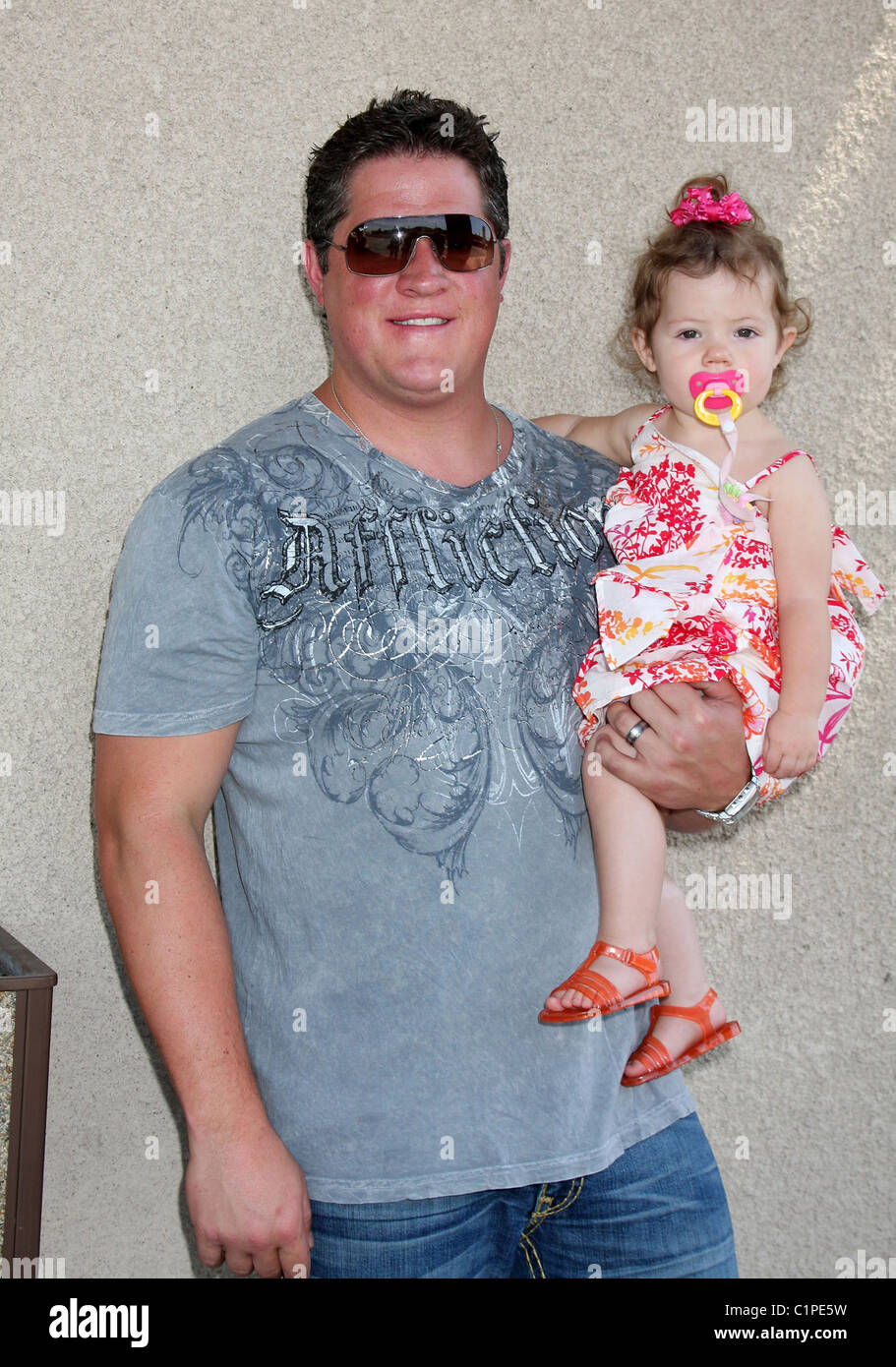 Derk Cheetwood with his daughter Kylie Danielle The General Hospital ...