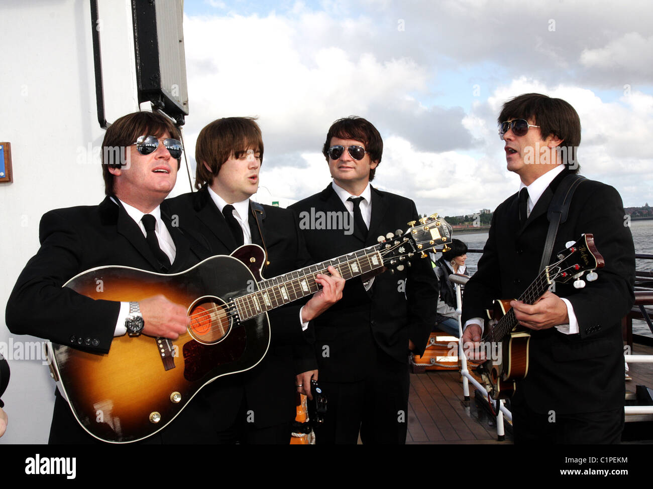 The Backbeat Beatles The Backbeat Beatles perform on a Mersey ferry as ...