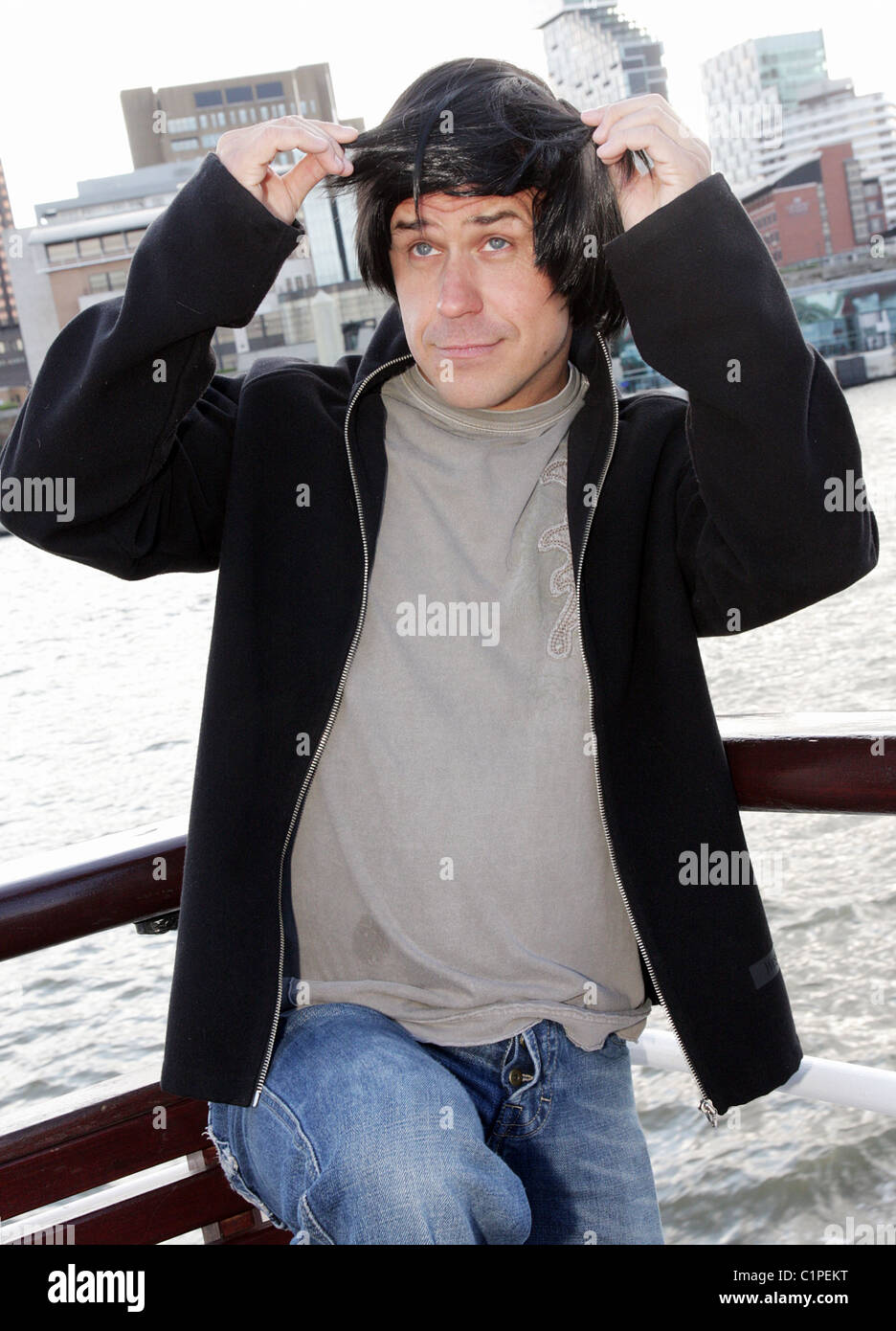 Craig Phillips The Backbeat Beatles perform on a Mersey ferry as part ...