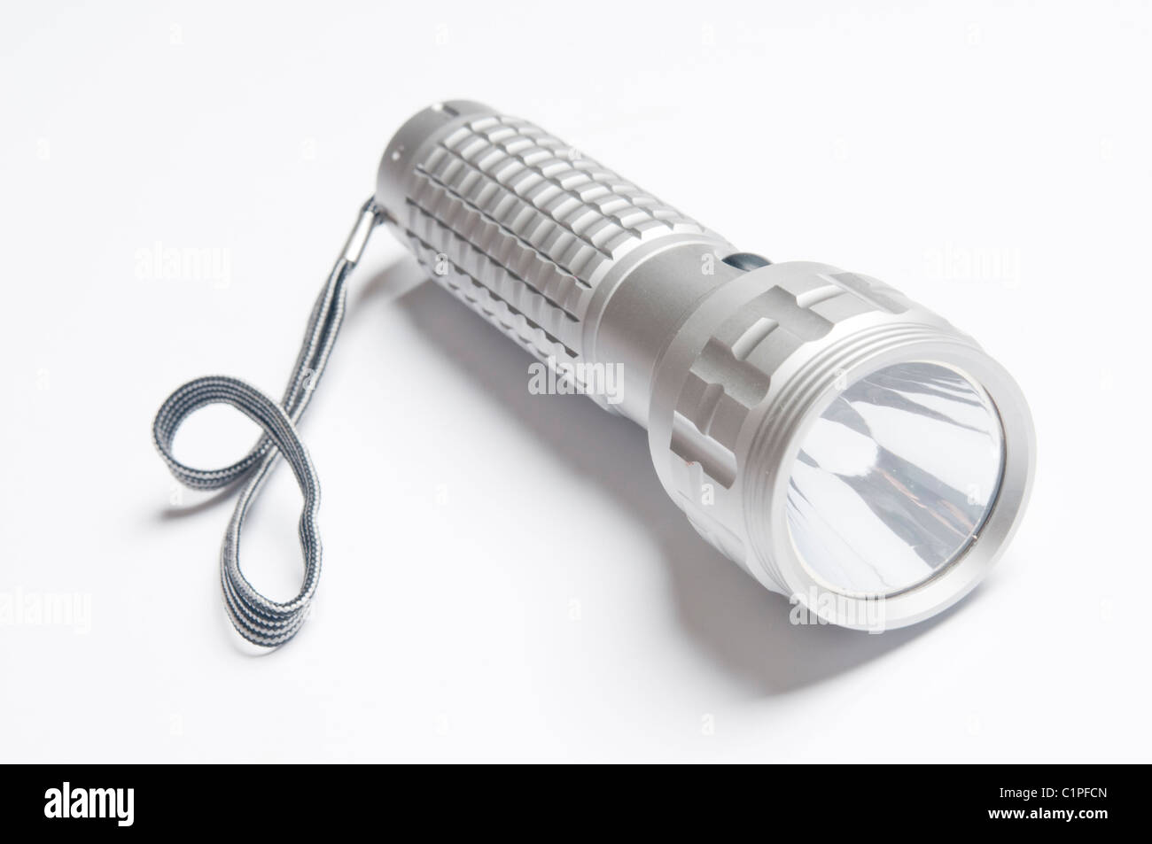 portable Led flashlight Stock Photo - Alamy