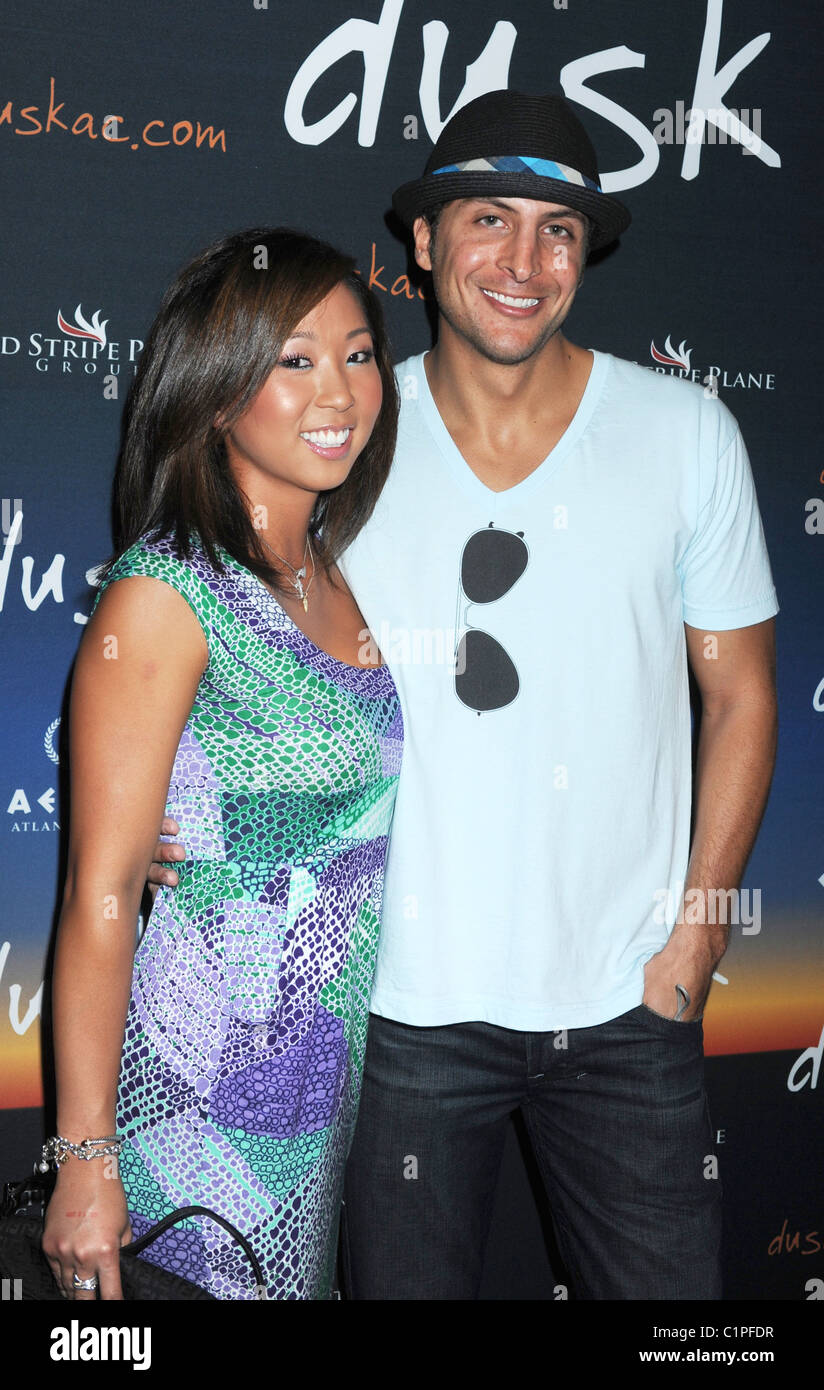 Reality Blogger Arthur Kade and guest arrive at DJ AM's nightclub, DUSK ...