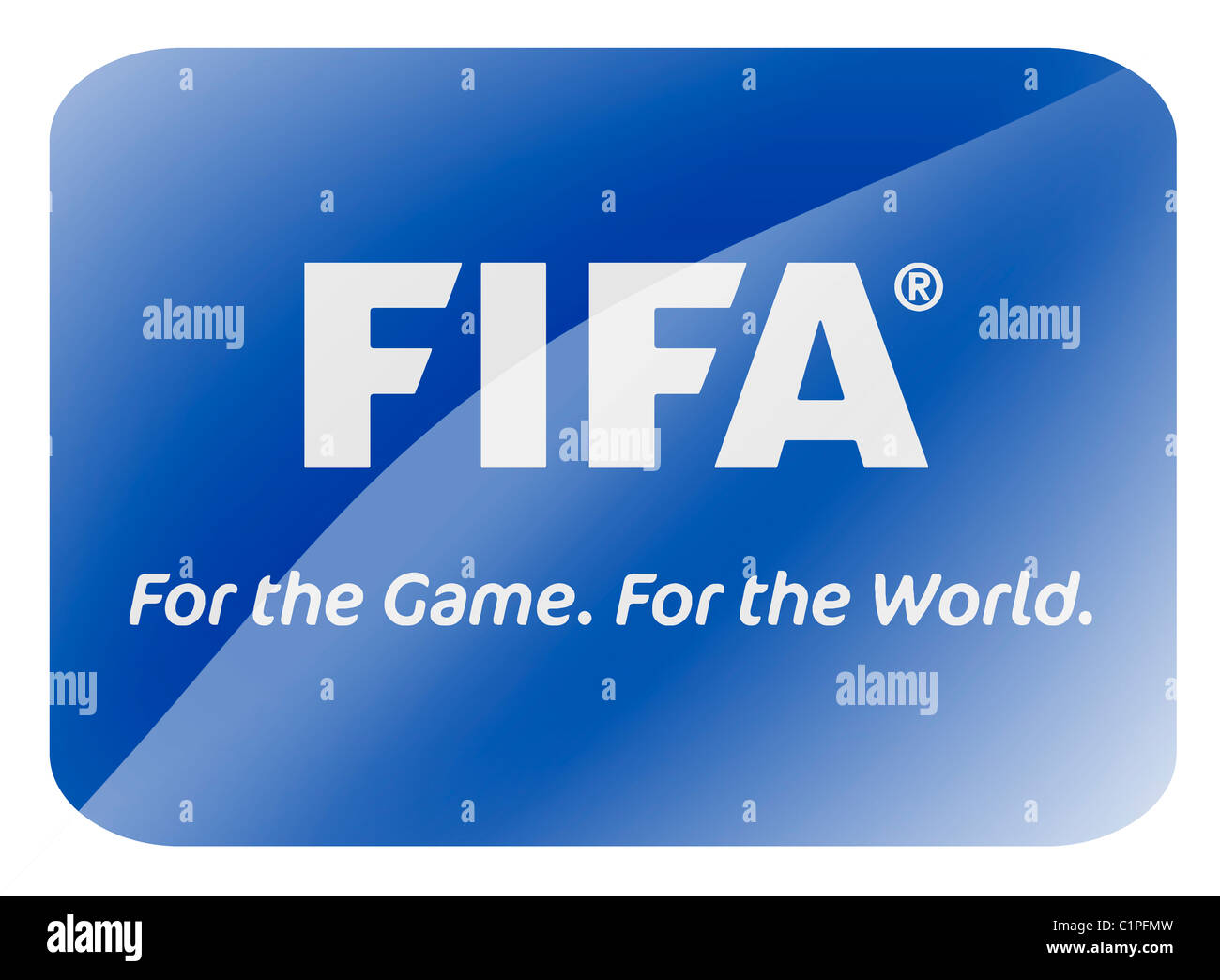 FIFA flag symbol logo Stock Photo - Alamy