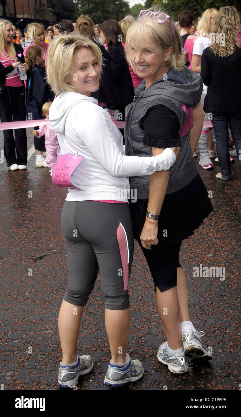 Lucy Speed & Sarah Greene Cancer Research UK's Race For Life at Hyde ...