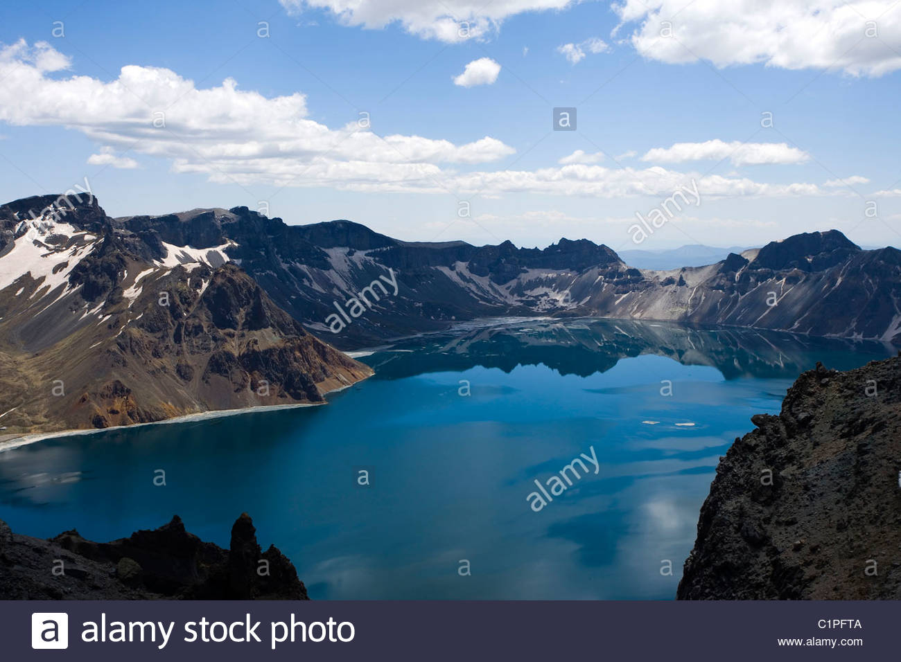Changbai Jilin Mountain Tianchi Stock Photos & Changbai Jilin Mountain ...