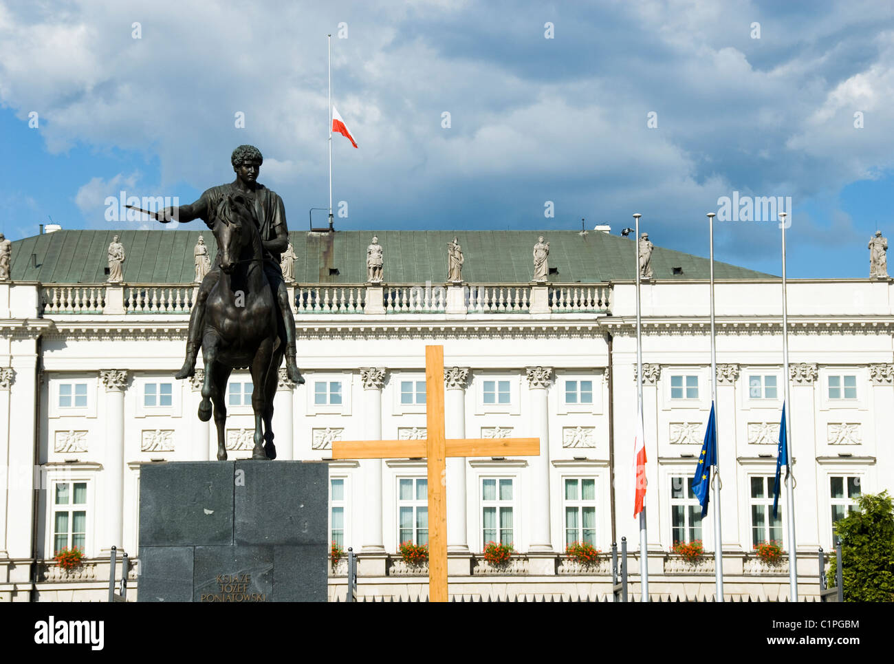 The Presidential Palace, Warsaw, Poland Stock Photo - Alamy