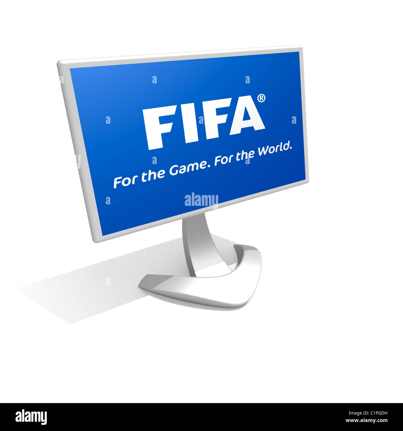 Fifa flag symbol logo Cut Out Stock Images & Pictures - Alamy