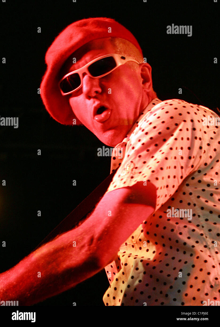 Captain Sensible of The Damned performing live at the Cornbury Music ...