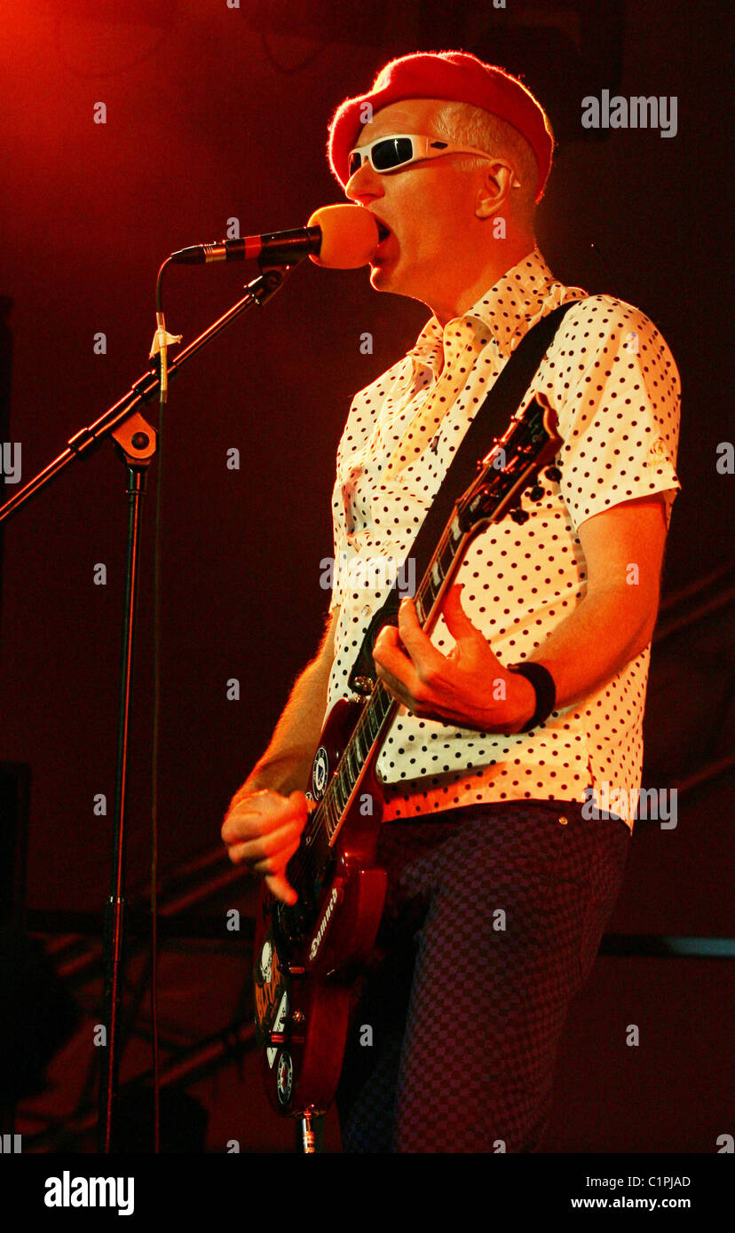 Captain Sensible of The Damned performing live at the Cornbury Music ...