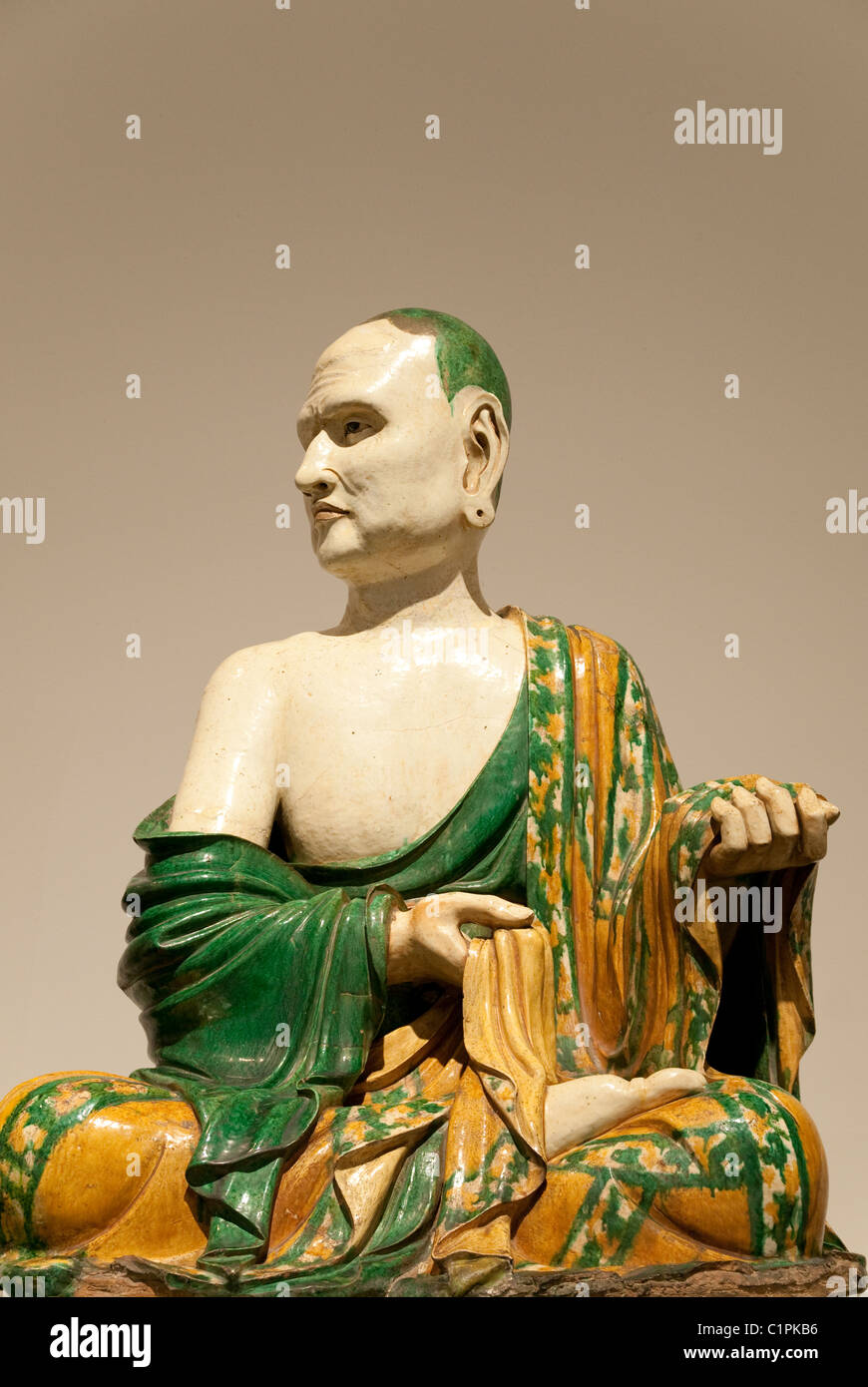 Arhat (Luohan), ca. 1000; Liao dynasty (907–1125 Stock Photo - Alamy