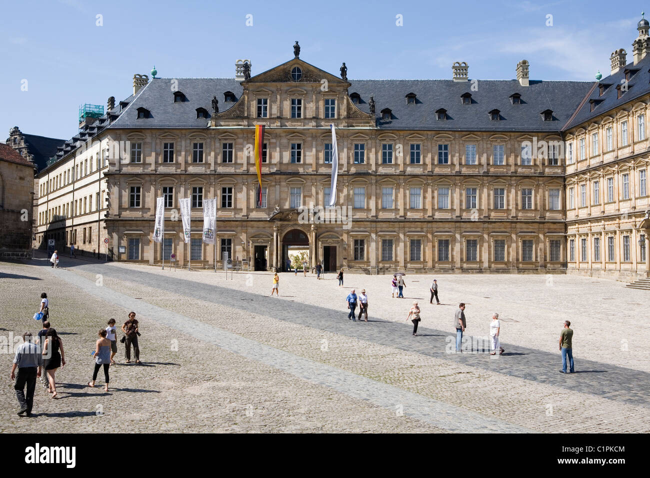 Germany, Bavaria, Bamberg, Domplatz, Neue Residenz Stock Photo - Alamy