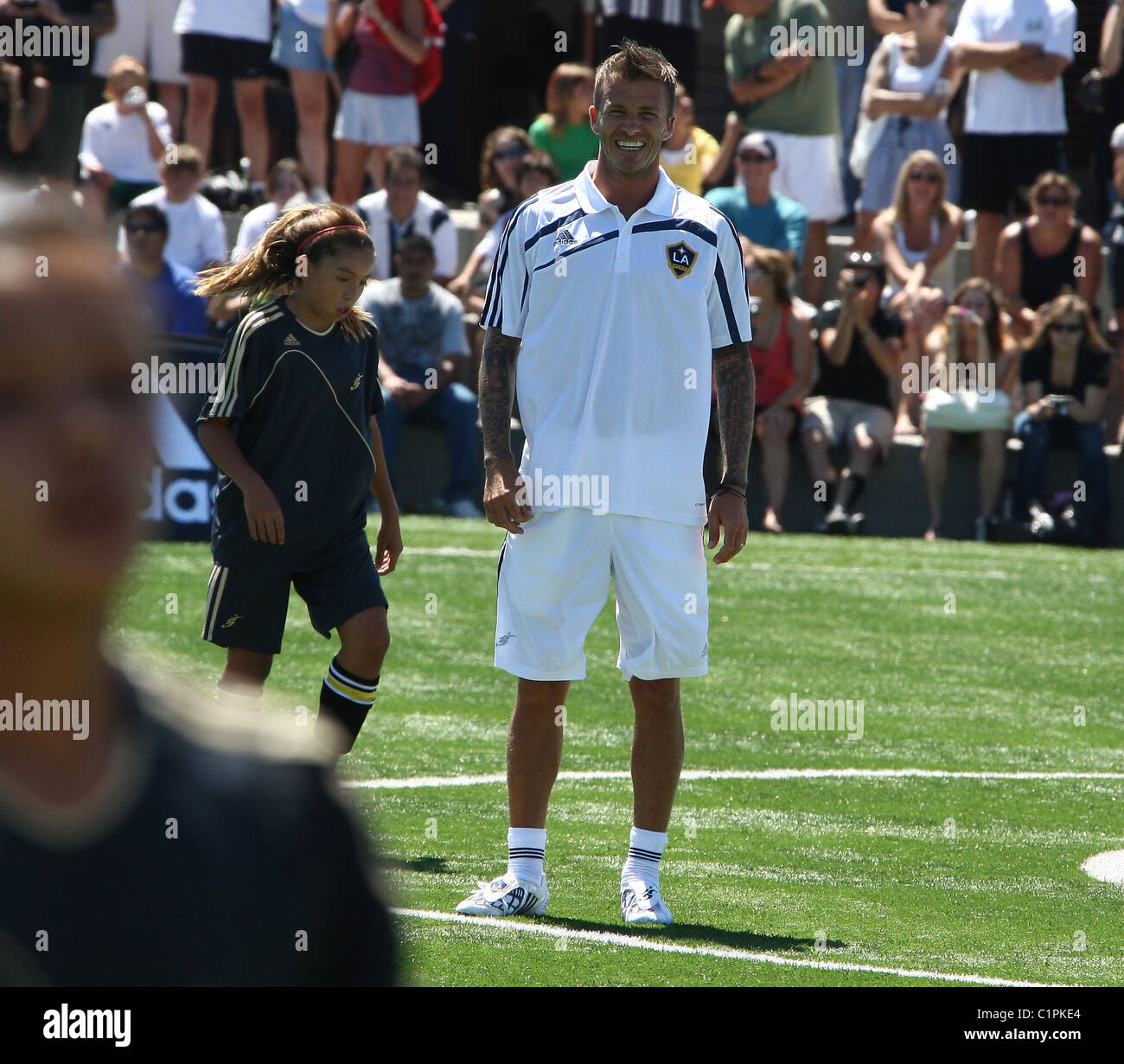David Beckham joins former Real Madrid teammate Zinedine Zidane to ...