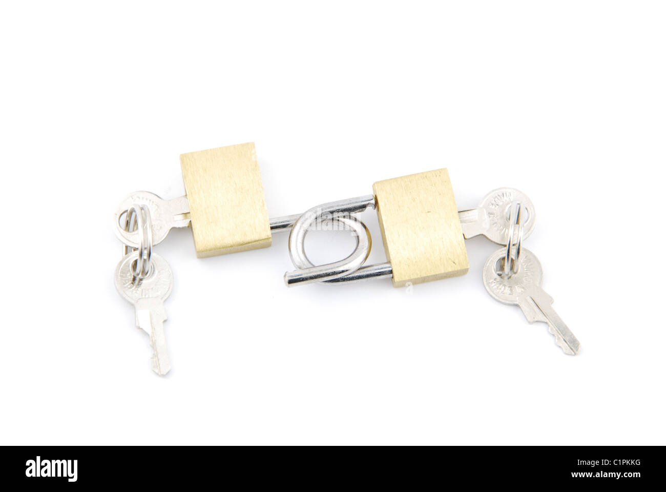 Keys open padlock security hi-res stock photography and images - Alamy