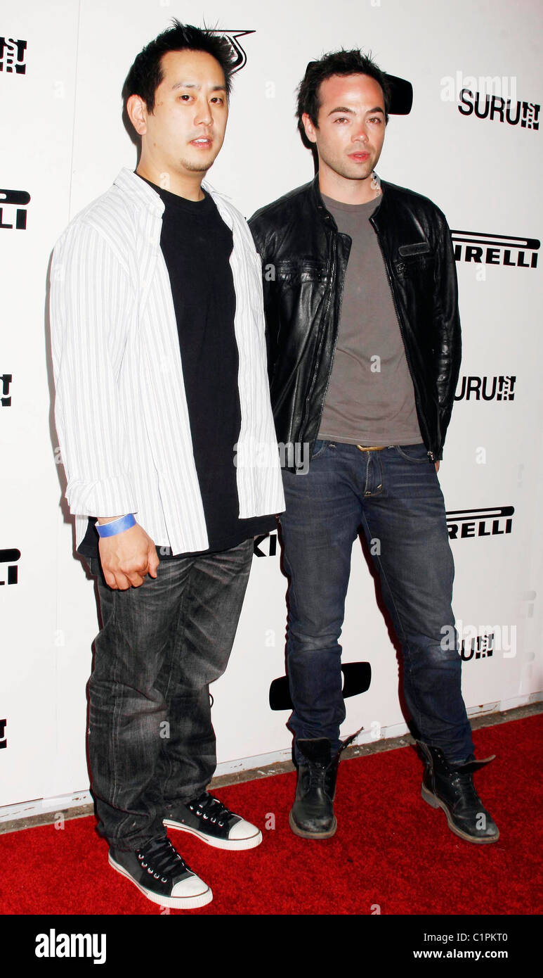 Hosts Joseph Hahn of 'Linkin Park' and John Hensley of 'Nip/Tuck ...