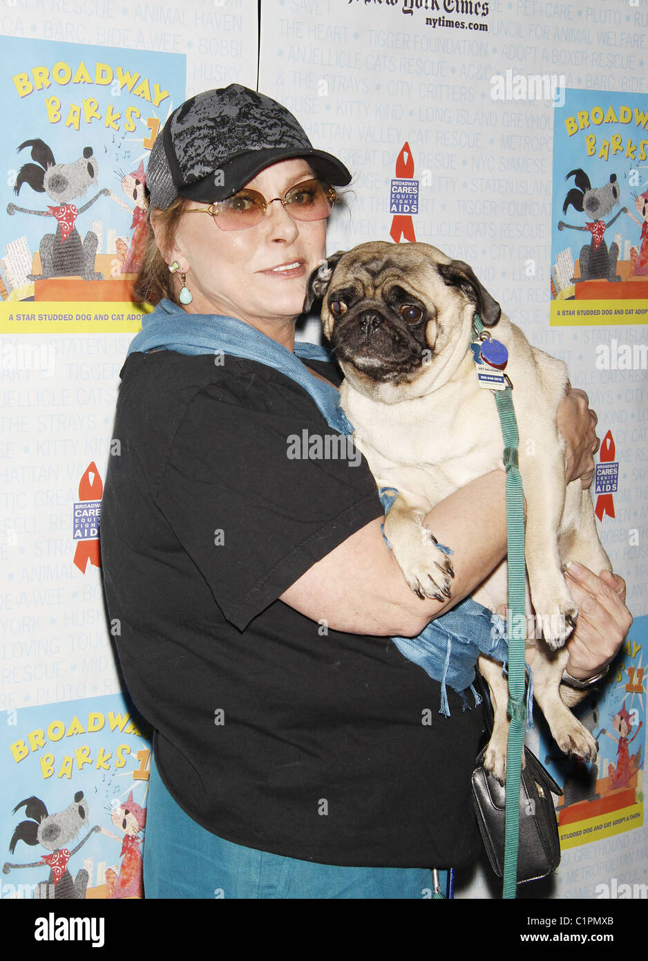 Elizabeth Ashley and her dog Che Guevara Broadway Barks, the 11th ...