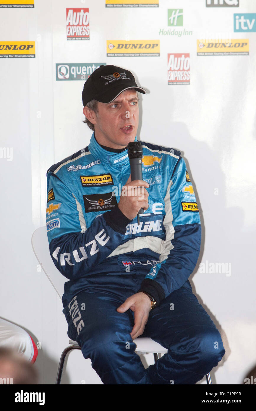 BTCC Media Day at Silverstone Stock Photo - Alamy