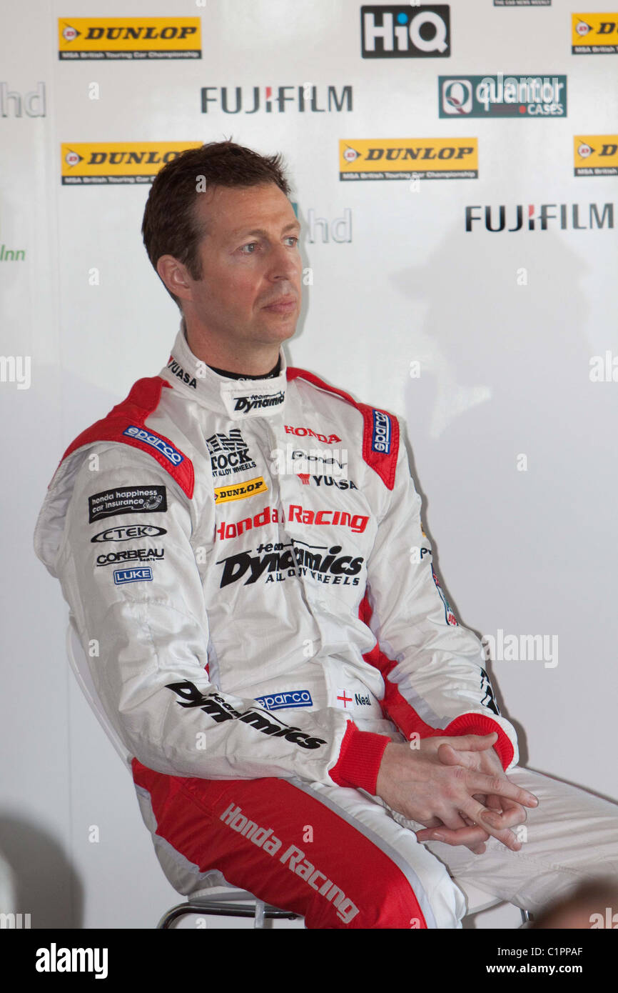 BTCC Media Day at Silverstone Stock Photo - Alamy
