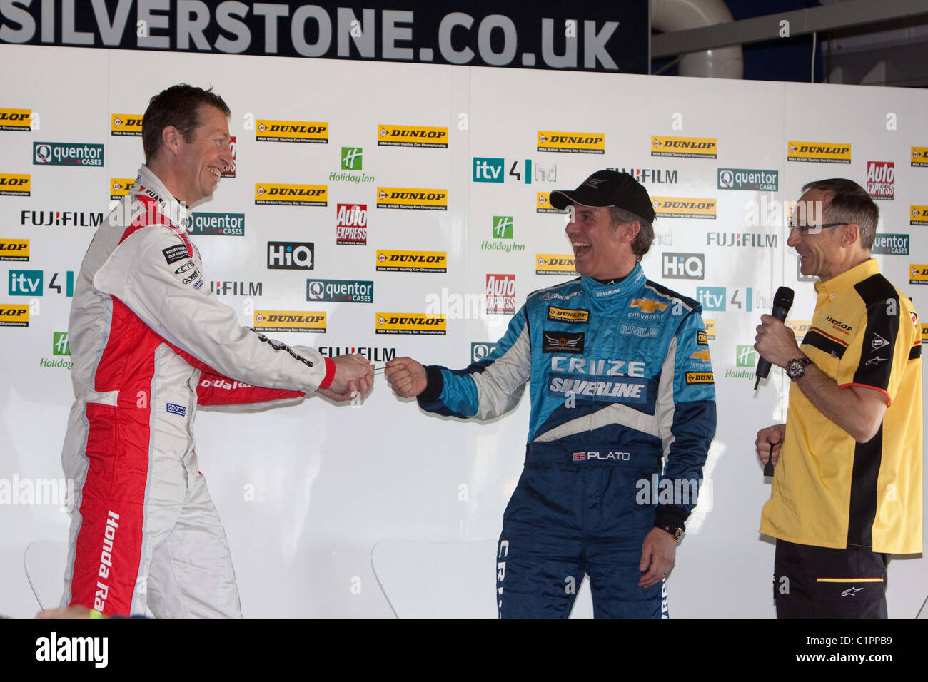BTCC Media Day at Silverstone Stock Photo - Alamy