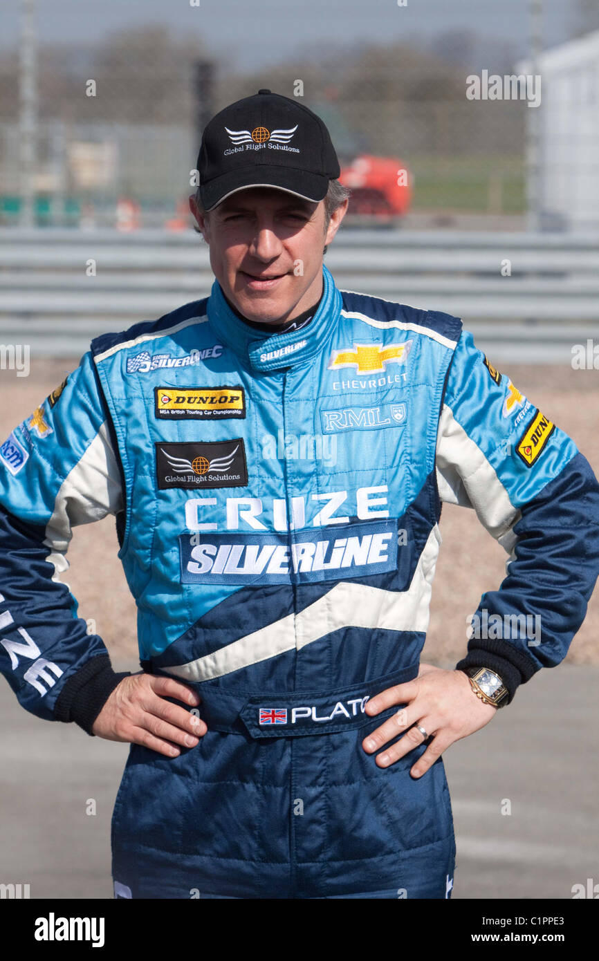 British Touring Car driver Jason Plato of team Siverline Chevrolet who ...