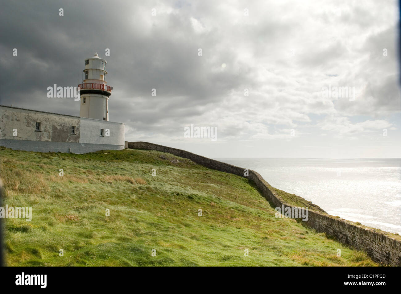 Republic of Ireland, County Cork, Galley Head lighthouse Stock Photo ...