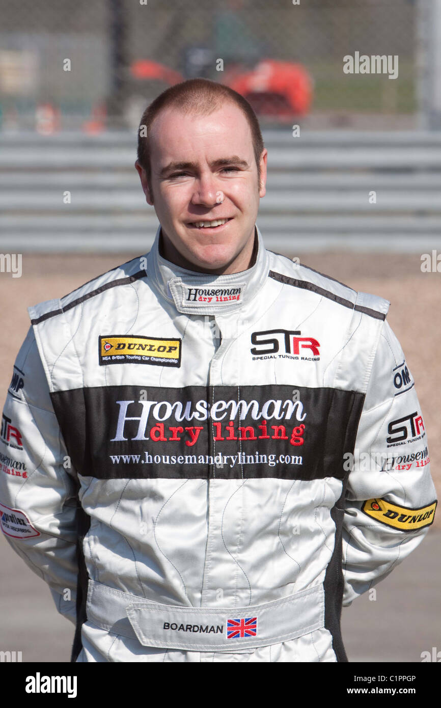 British Touring Car driver Tom Boardman of team Special Tuning Racing ...