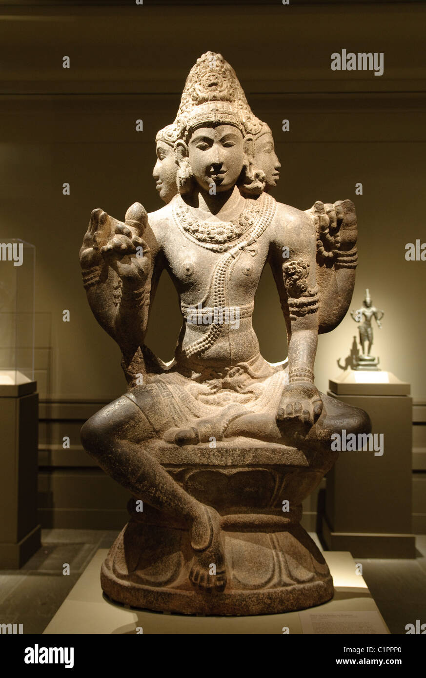 Shiva as Sadashiva or Mahesha, Chola period, (ca. 860–1279), 10th ...