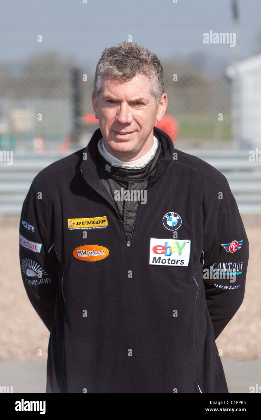 British Touring Car driver Nick Foster of team WSR who drives a BMW ...