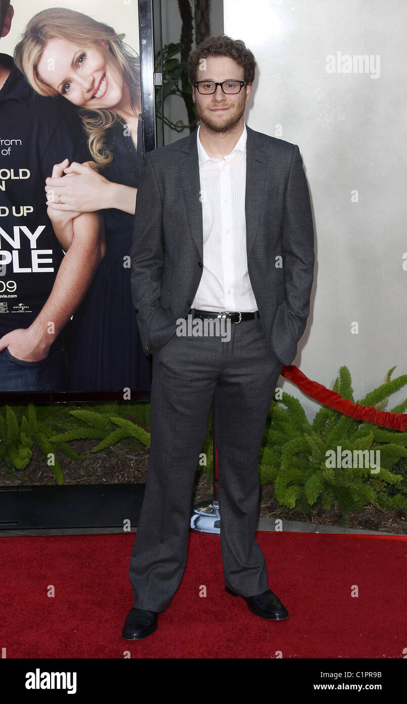 Seth Rogen LA premiere of 'Funny People' at the Arclight Theatre ...