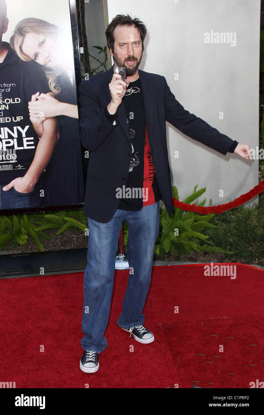 Tom Green LA premiere of 'Funny People' at the Arclight Theatre ...